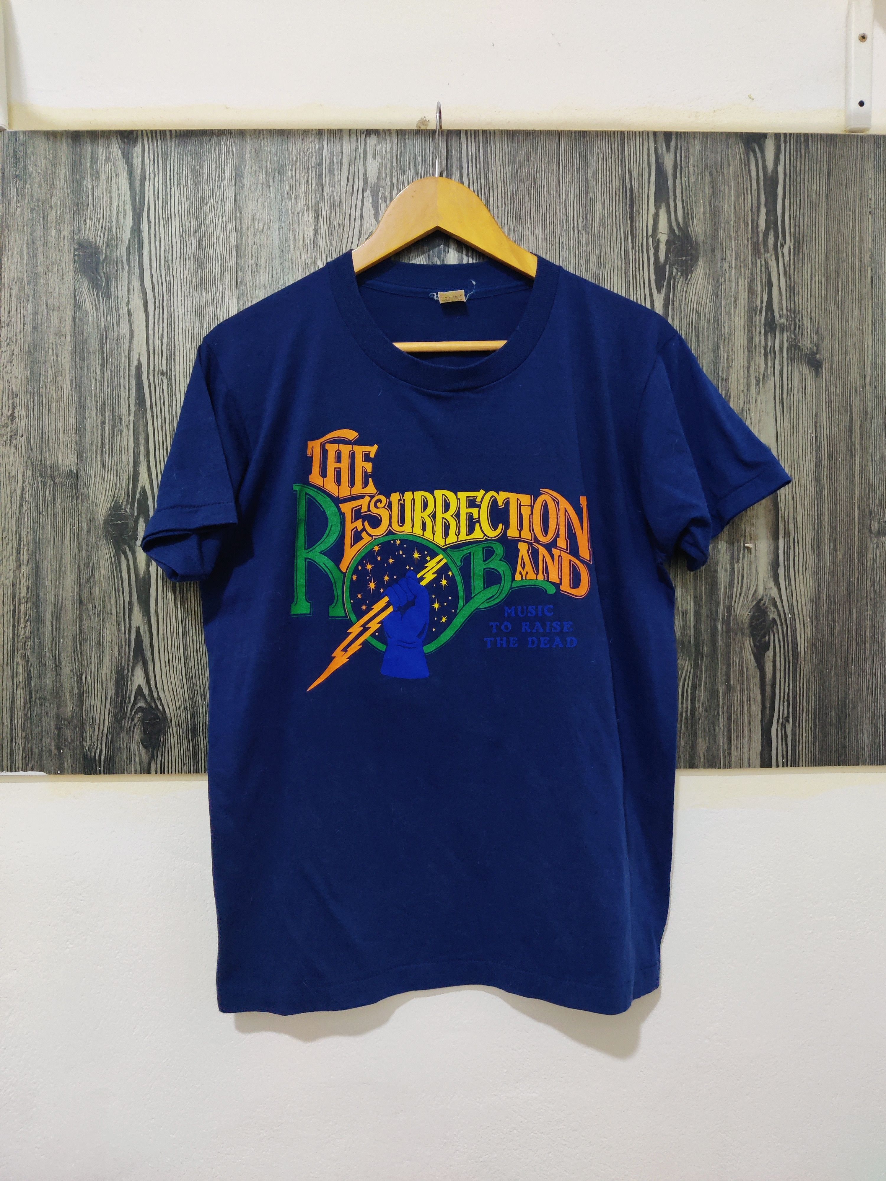 Vintage Vintage 80's The Resurrection Band Tee The Rez 1983 DMZ Tour ...