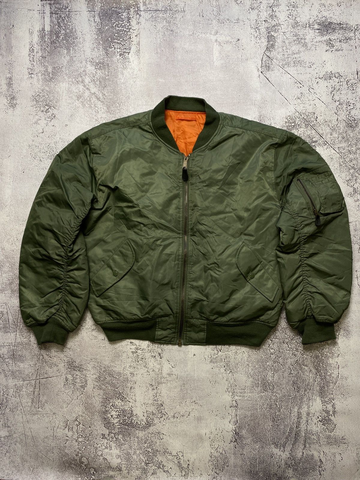 Avant Garde × Bomber Jacket × Vintage Vintage Flyers Bomber Jacket MA-1 | Grailed