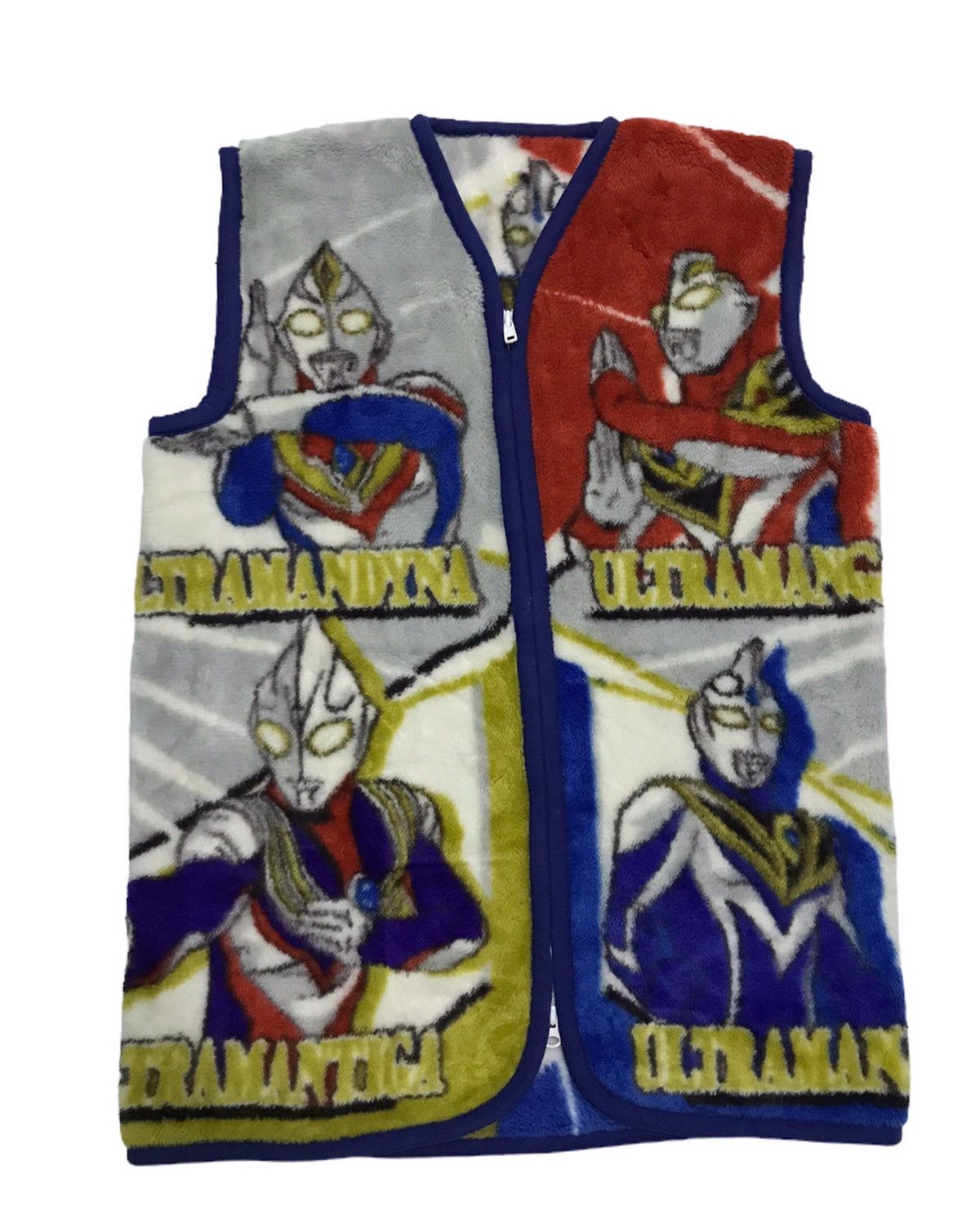 Vintage Ultraman fleece vest jacket | Grailed