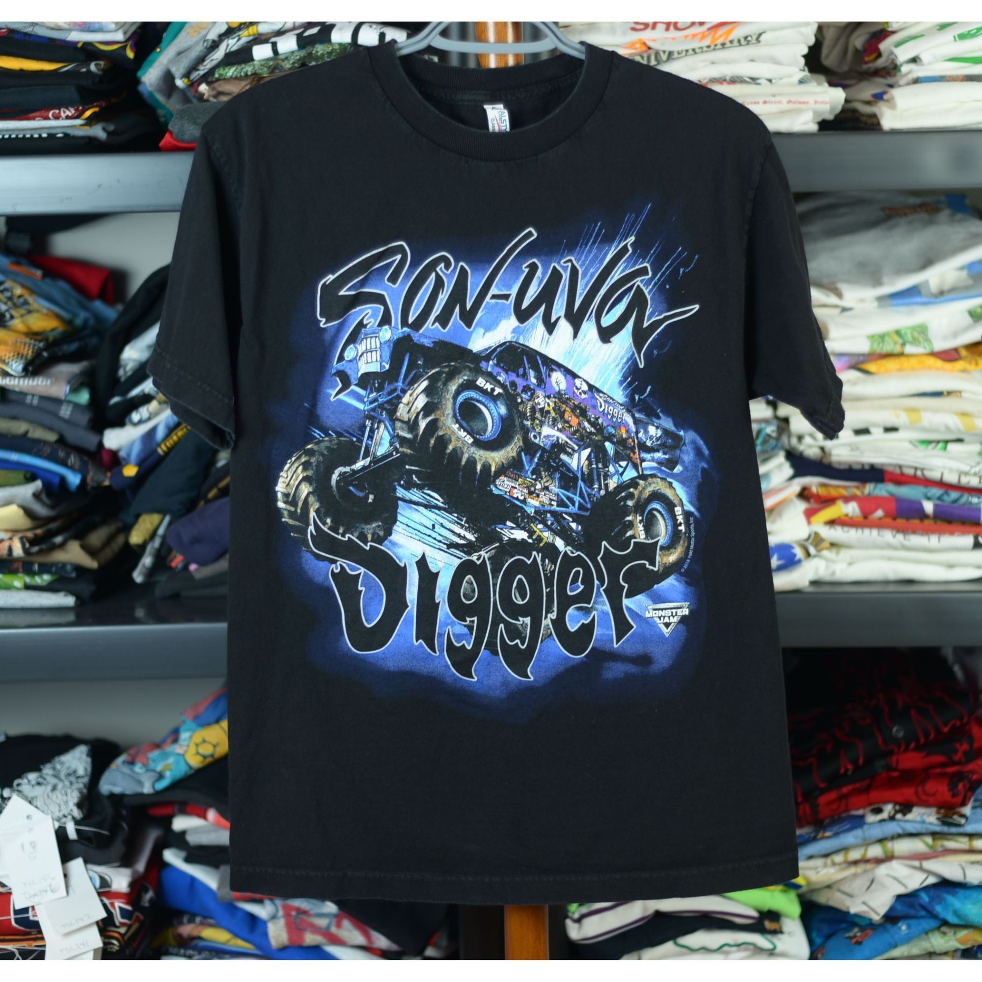 Streetwear × Tee Monster Jam Men's Medium Son-uva Digger Tee | Grailed