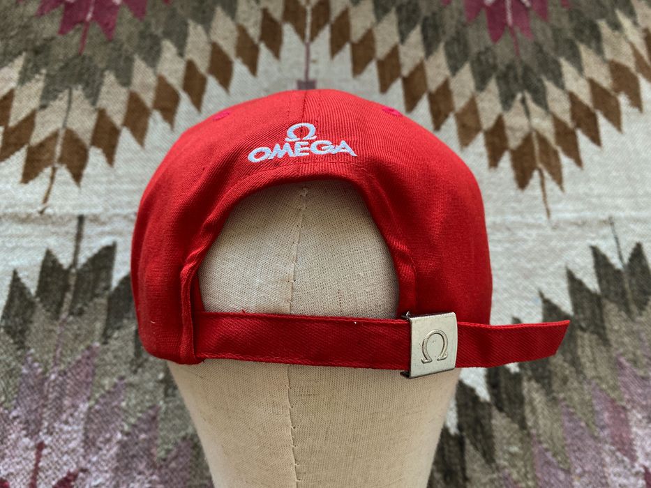 Omega 90s Y2K Vintage Omega European Masters Crans-Montana Hat Cap ...