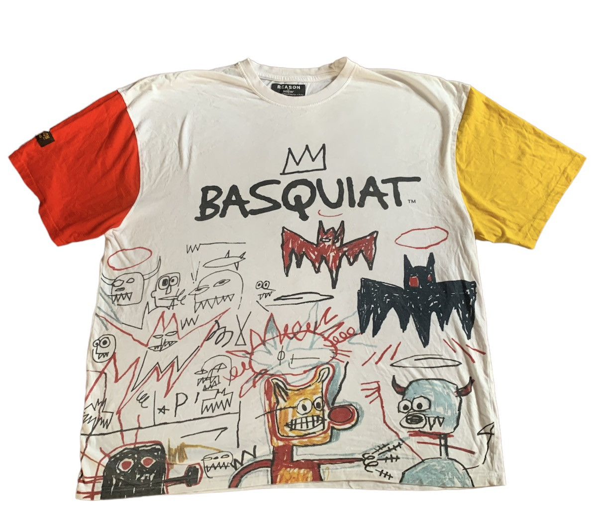 Japanese Brand × Jean-Michel Basquiat × Vintage Jeans Michel Basquait X ...