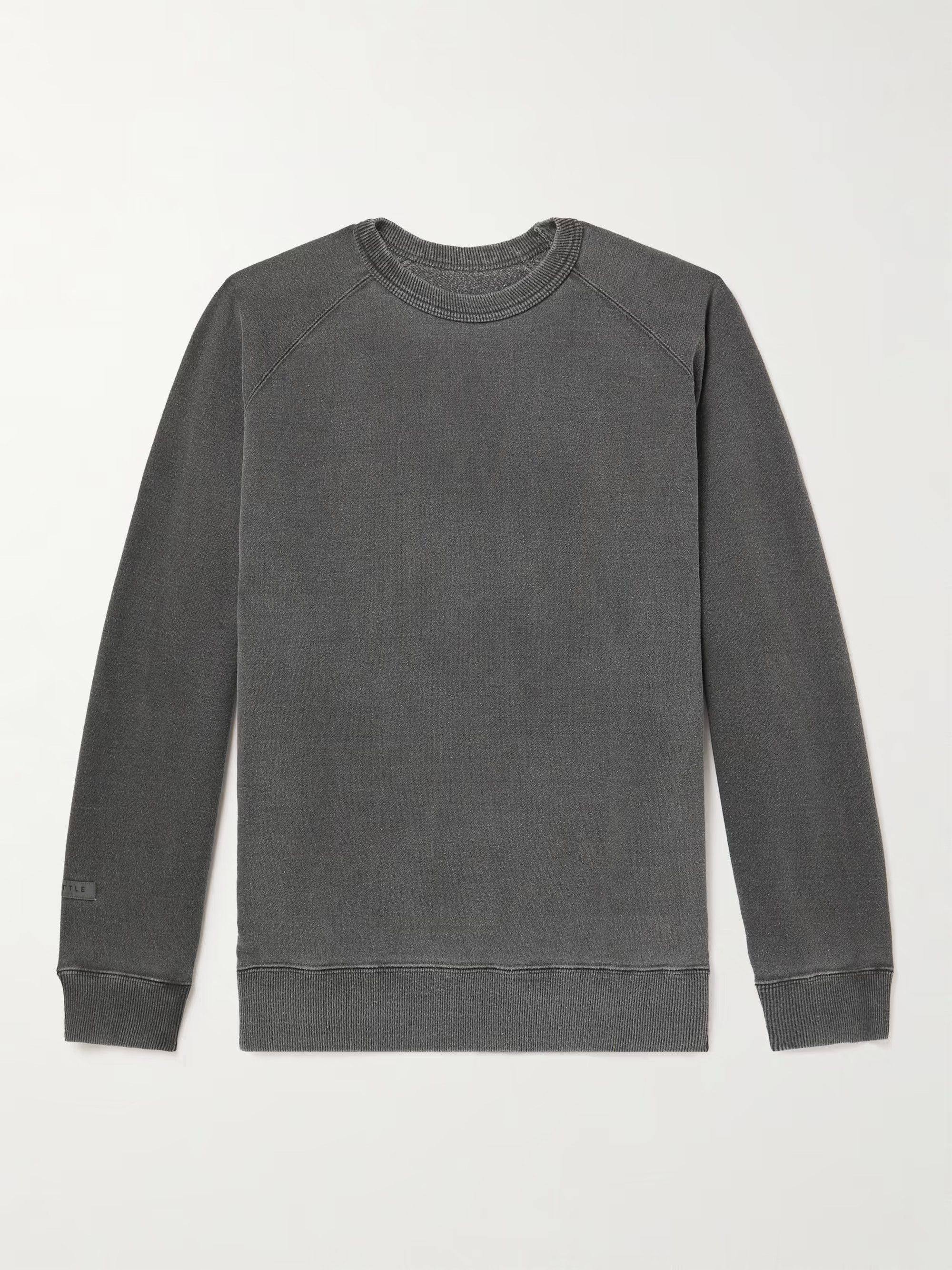 cottle Cottle Life Botanical Dye Sweatshirt - Sumi Ink Organic Cot ...
