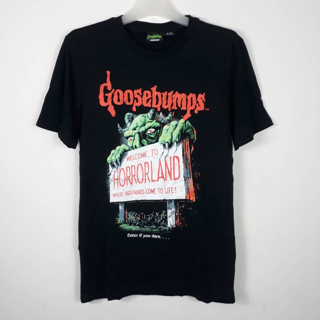 Vintage GOOSEBUMPS T-Shirt Welcome To Horrorland Tee R. L Stine | Grailed