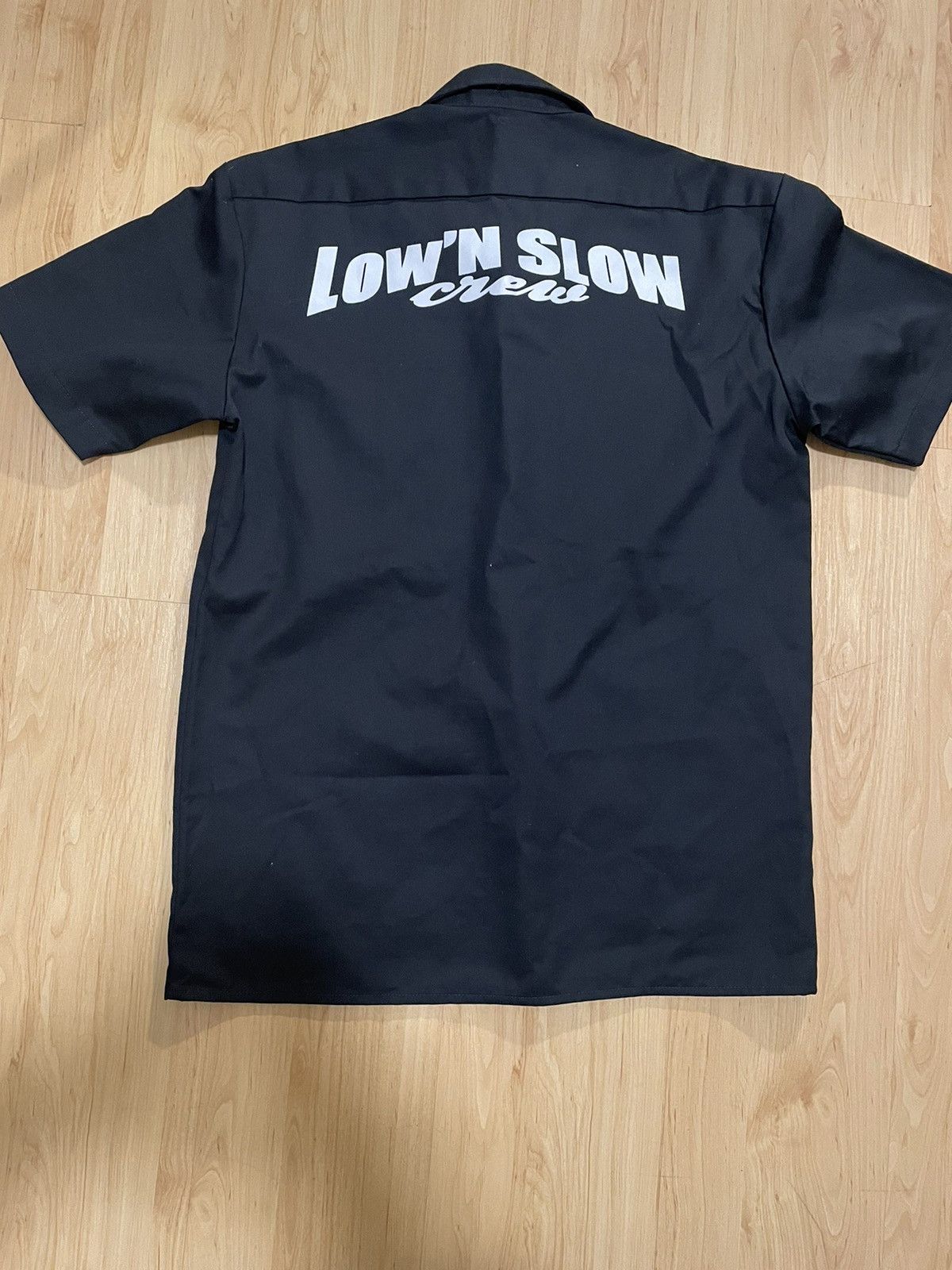 Dickies Custom dickies work mechanic button up shirt car club | Grailed