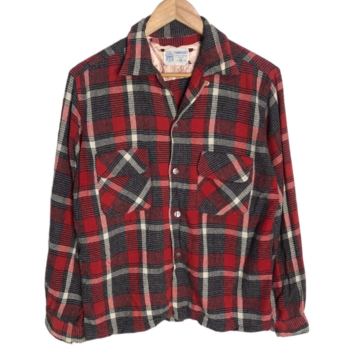 Towncraft × Vintage Vintage towncraft deluxe wool shirt | Grailed