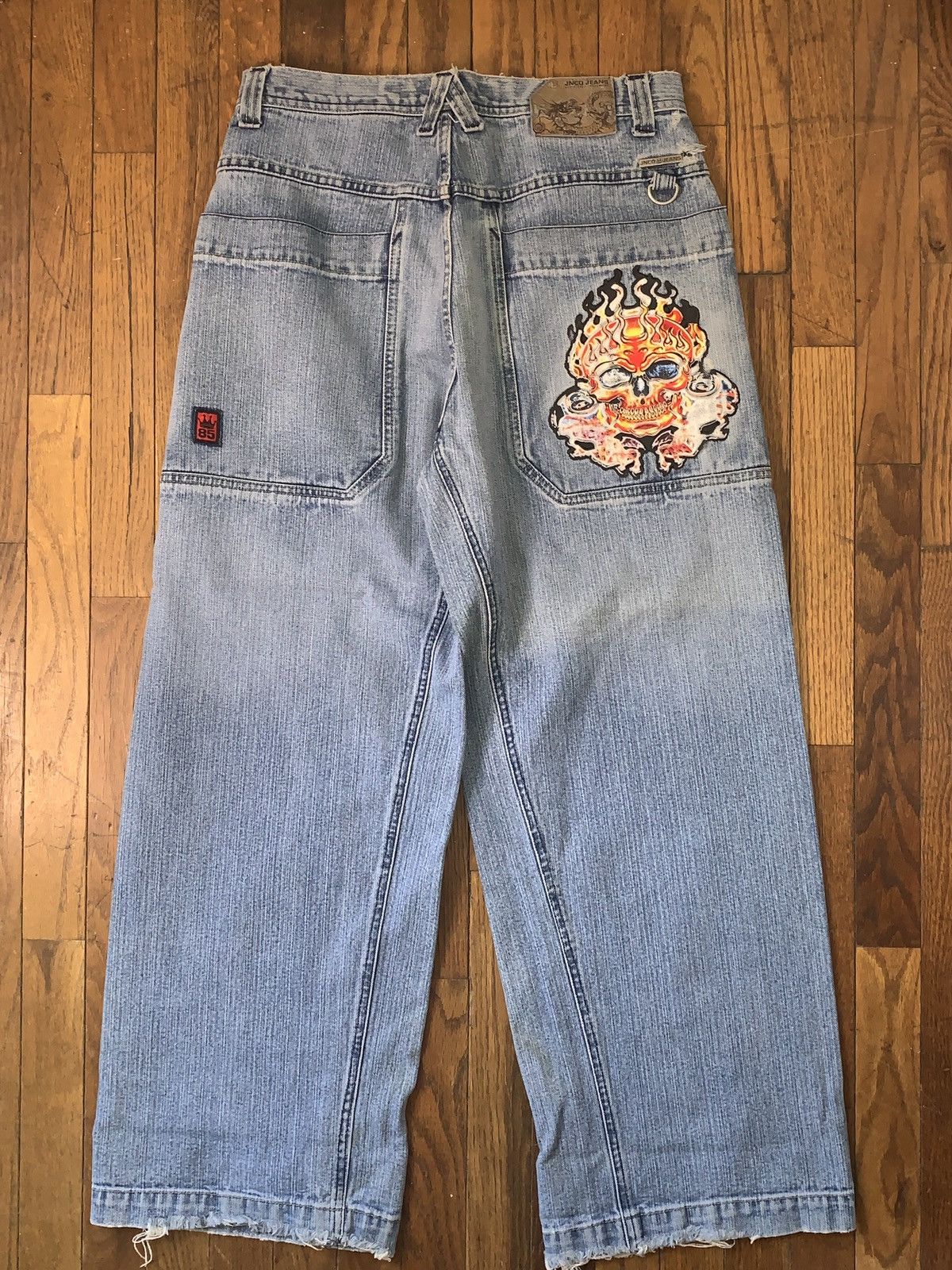 JNCO × Round Two × Vintage Vintage 90s y2k Jnco Jeans Rare Flaming ...
