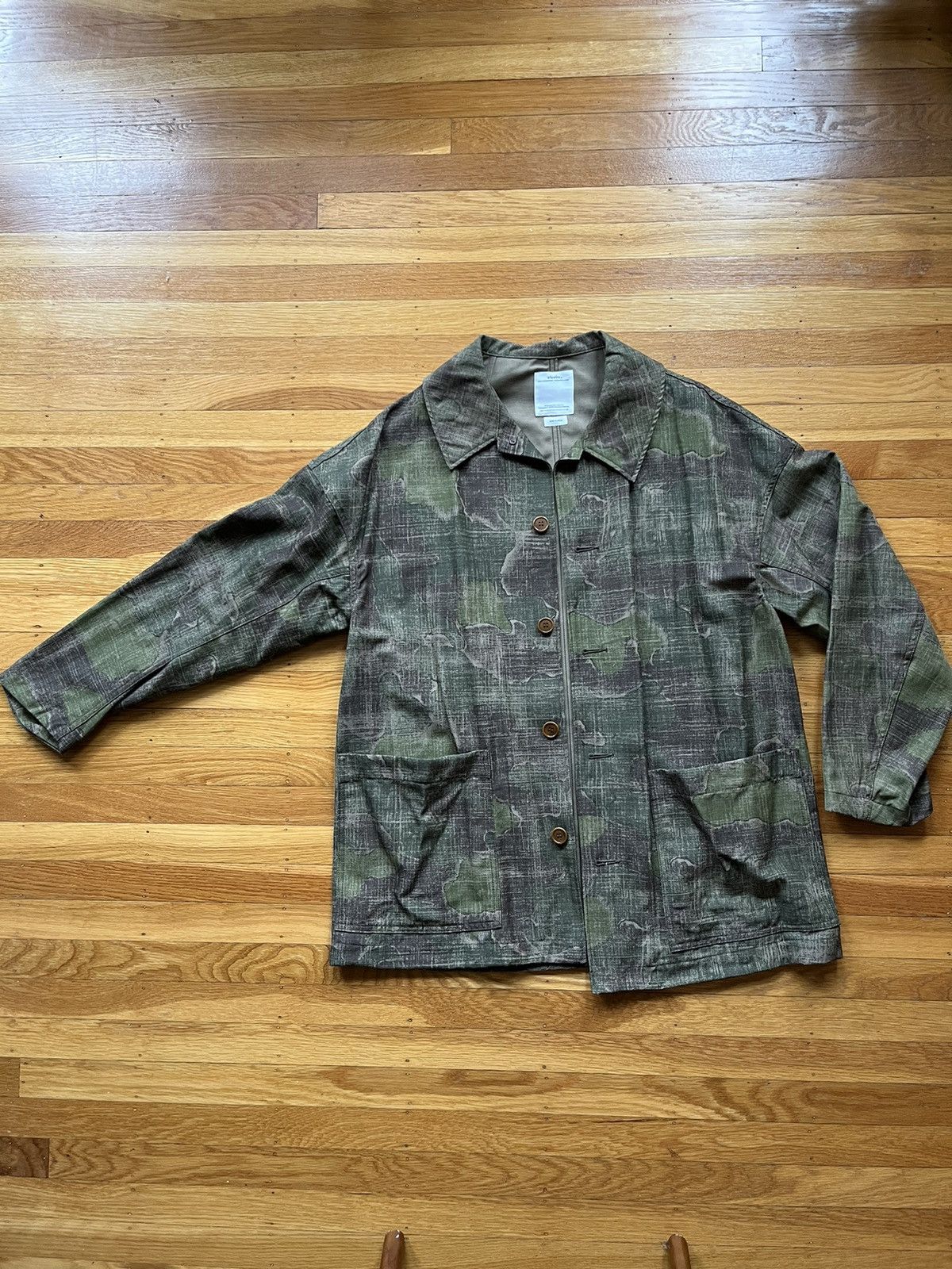 Visvim VISVIM WHITEOAK COVERALL JACKET CAMO | Grailed