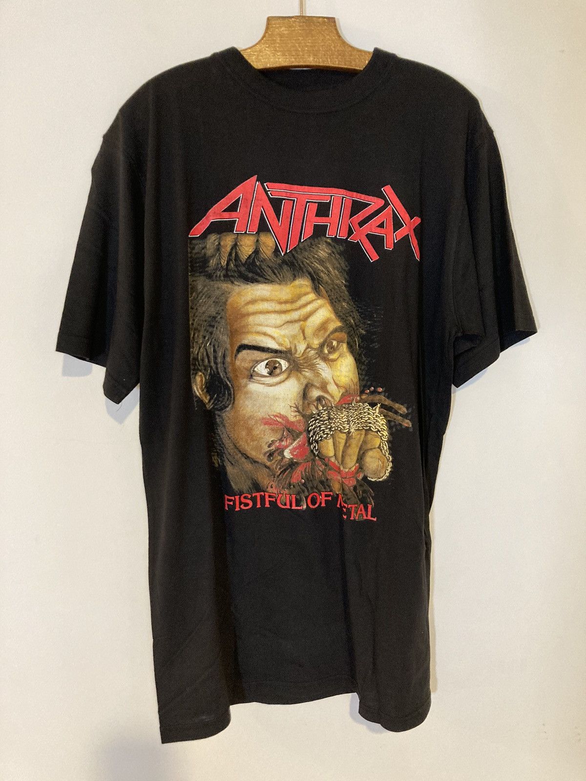 Band Tees × Vintage Vintage 90s anthrax shirt | Grailed
