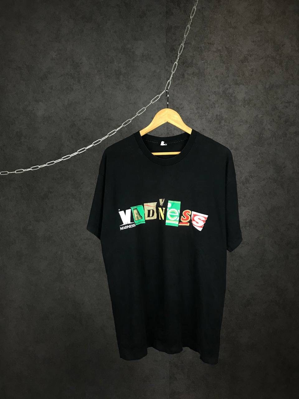 Band Tees × Madness Madness 1992 vintage rock band overprinted cult ...