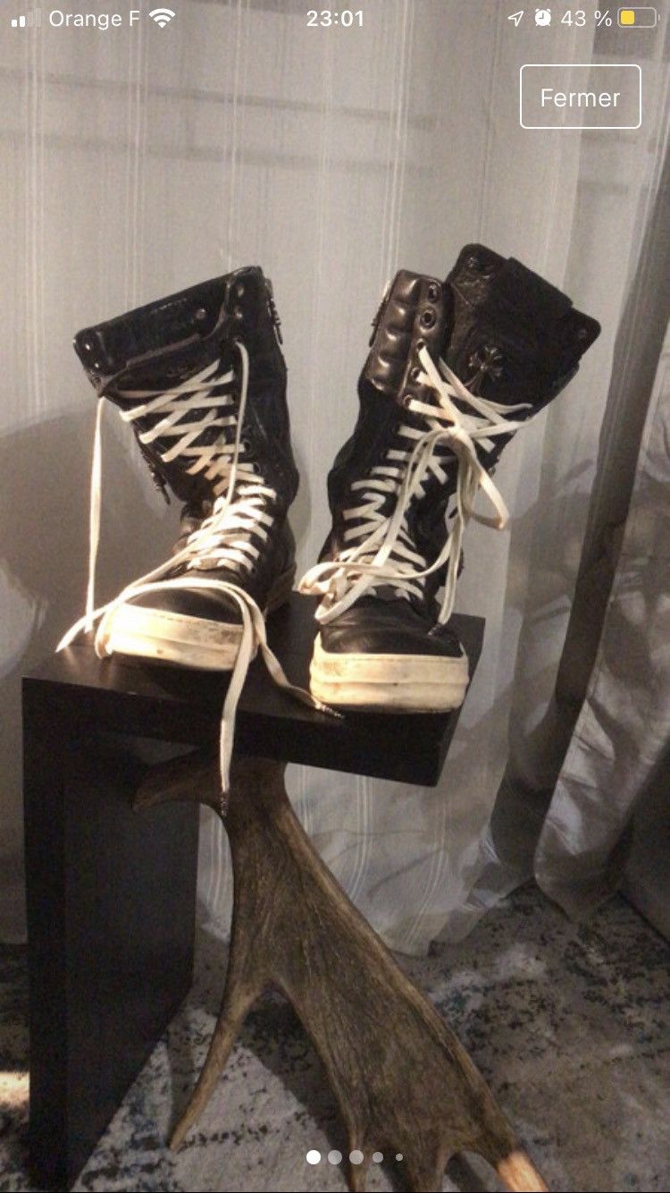 Rick Owens Cargo basket Rick Owens x Chrome Hearts | Grailed