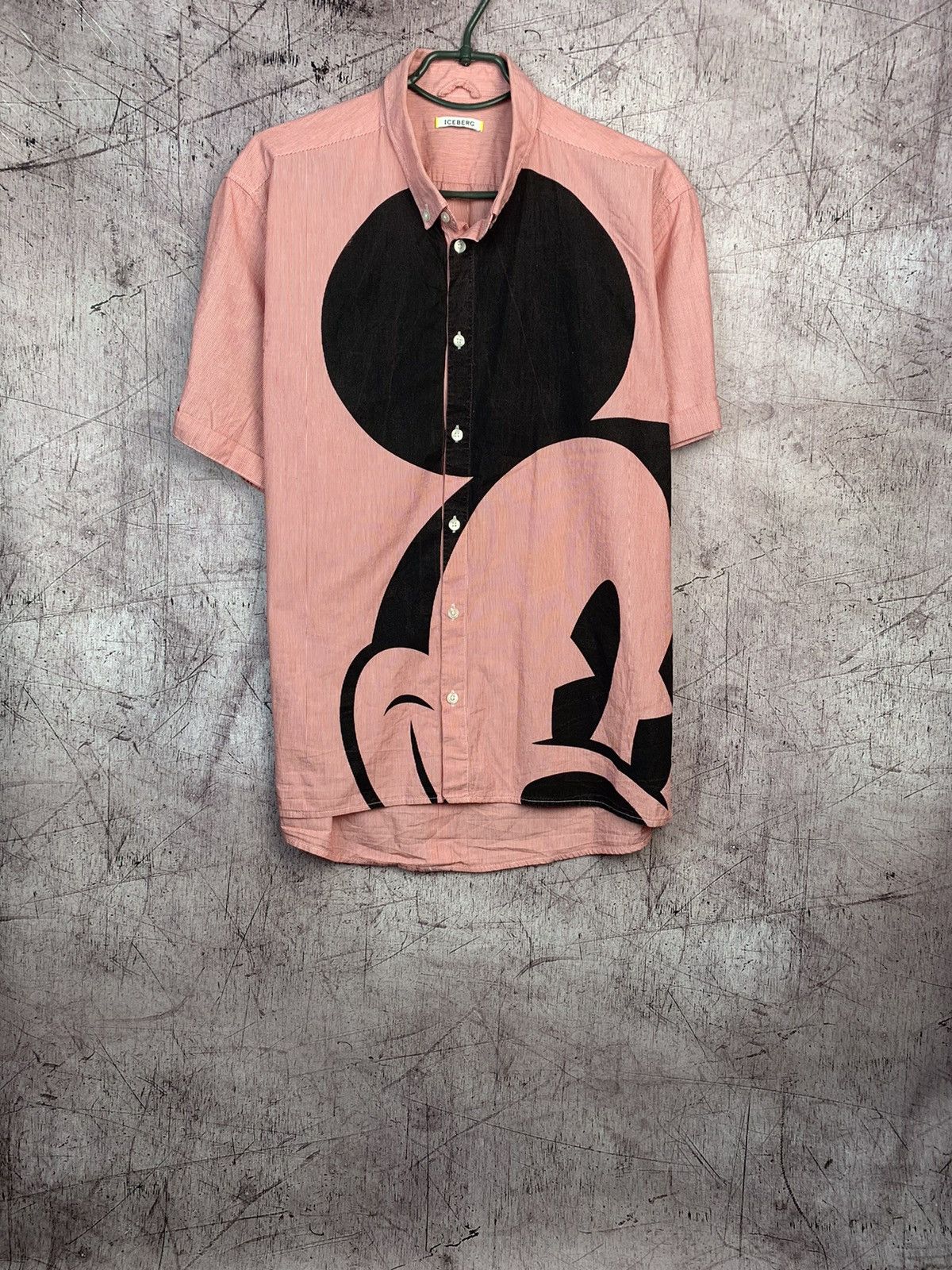 Disney × Iceberg Iceberg History Mickey Mouse Shirt | Grailed