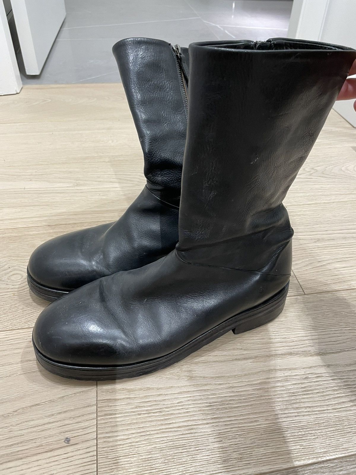 Marsell Marsell zip up high top boots | Grailed