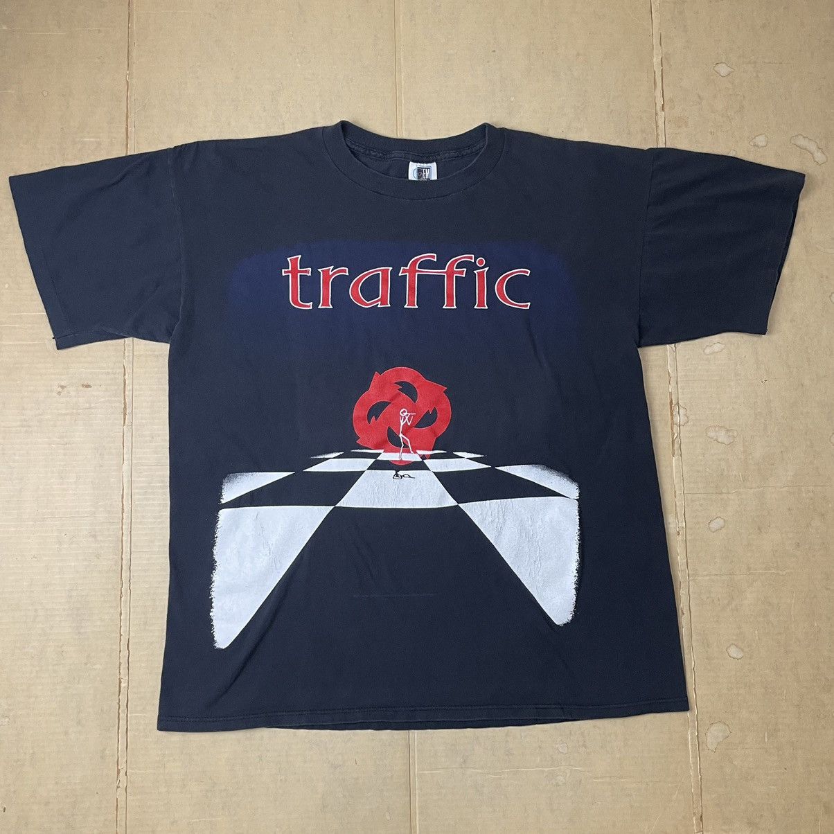 Band Tees × Streetwear × Vintage Vintage 90s Traffic Band Tee | Grailed