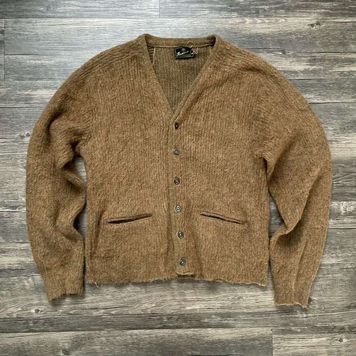 Vintage Vintage 1960s Famous Sportswear Kurt Cobain Mohair Cardigan ...