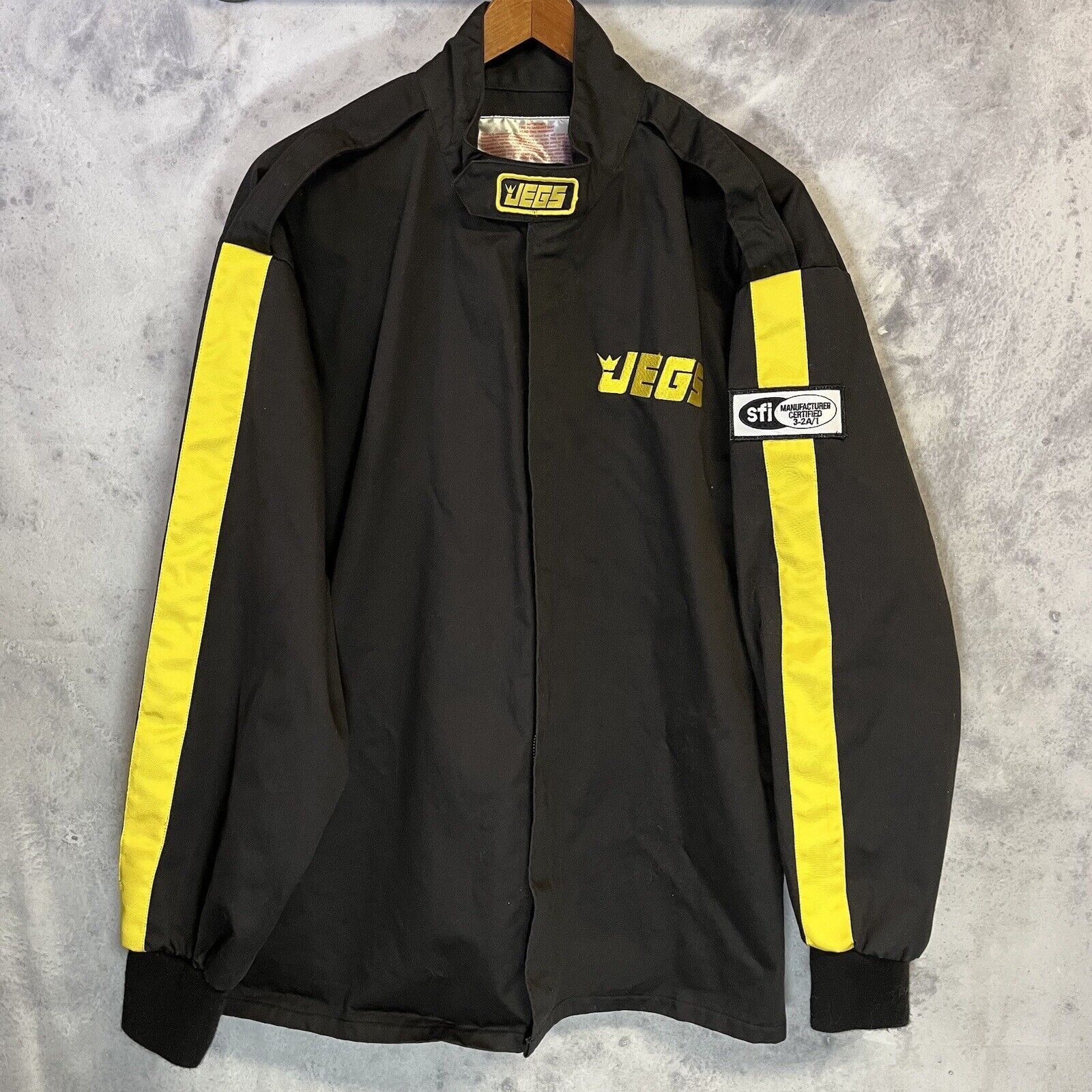 Vintage Vintage Jeg's Racing Fire Retardant Jacket Mens Large Zip | Grailed