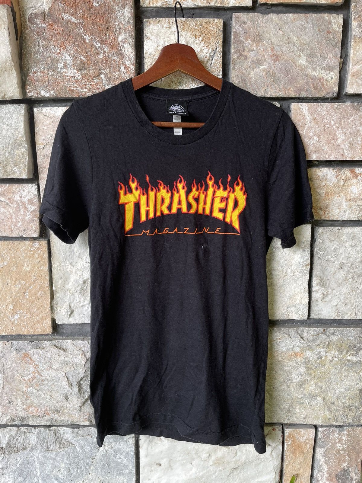 Streetwear × Thrasher × Vintage Vintage Thrasher Magazine Flame Tee x ...