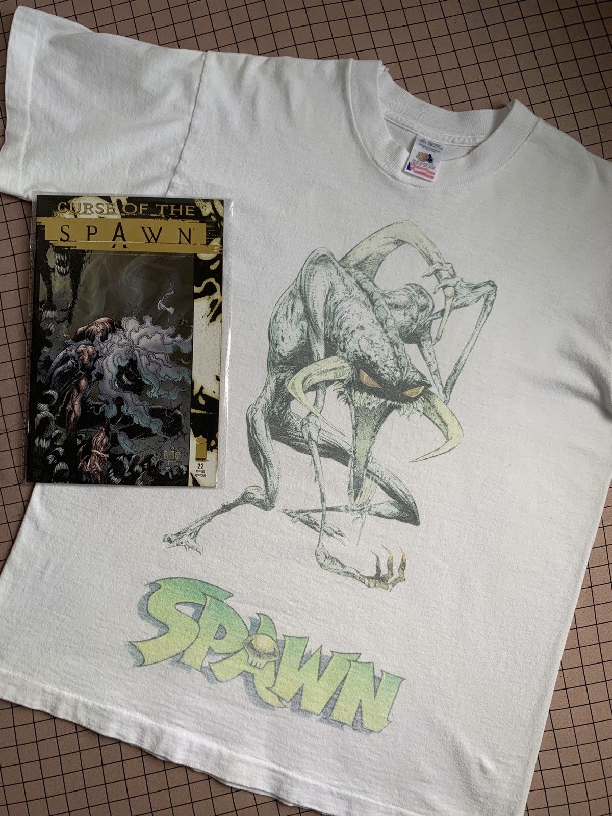 Vintage Vintage 90s Rare Spawn Villain Violator Comics Movie Tee | Grailed