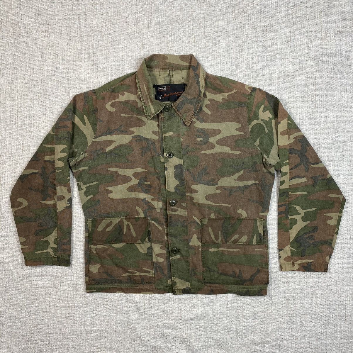 Vintage Vintage 60s Sears Woodland Camouflage Hunting Jacket | Grailed