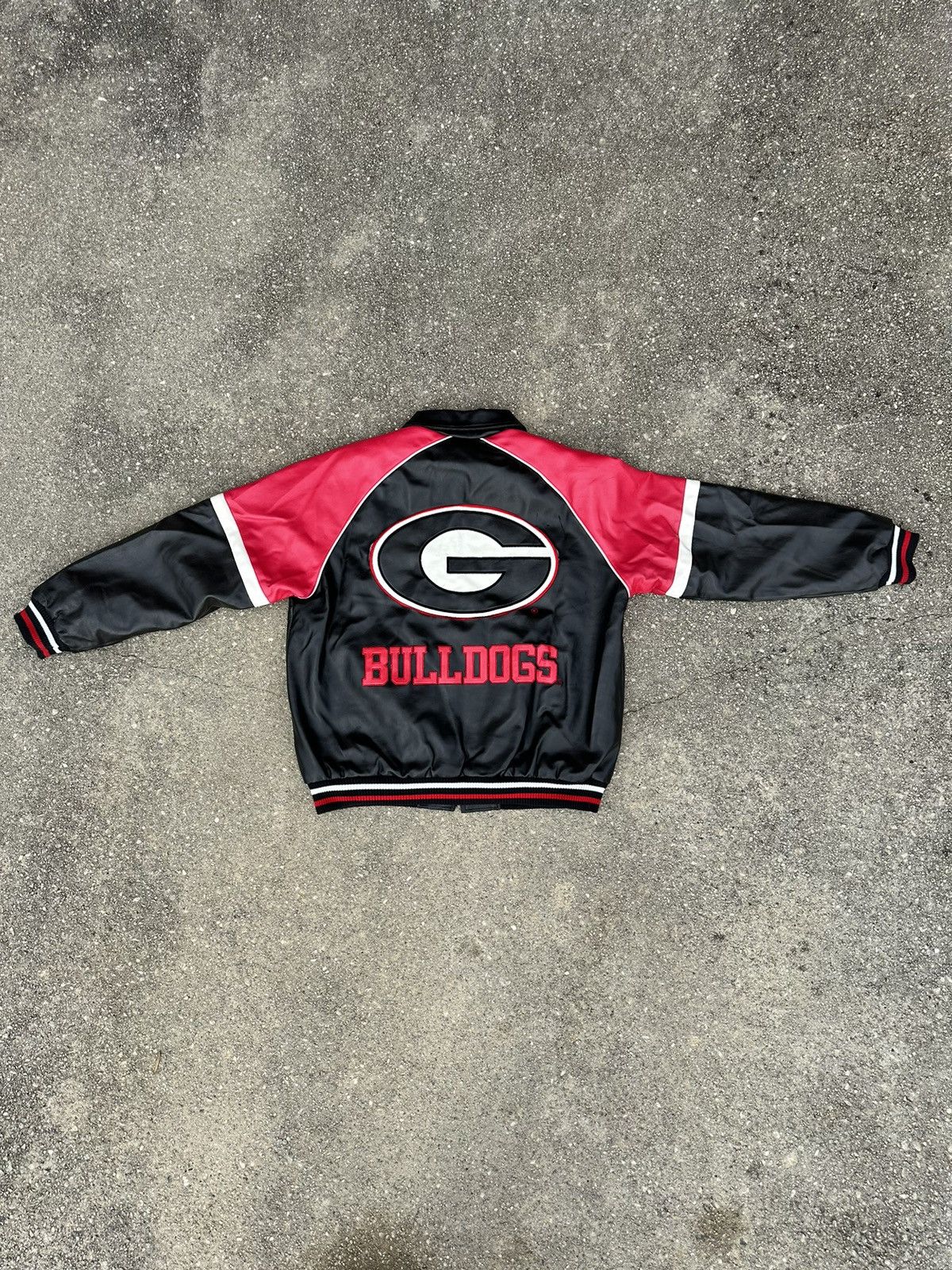 Sportswear UGA Leather Jacket | Grailed