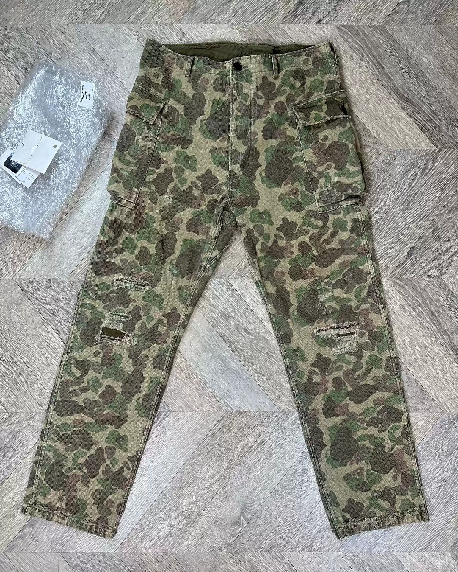Visvim VISVIM 19SS Contrary Dept Veterans Pants Crash | Grailed