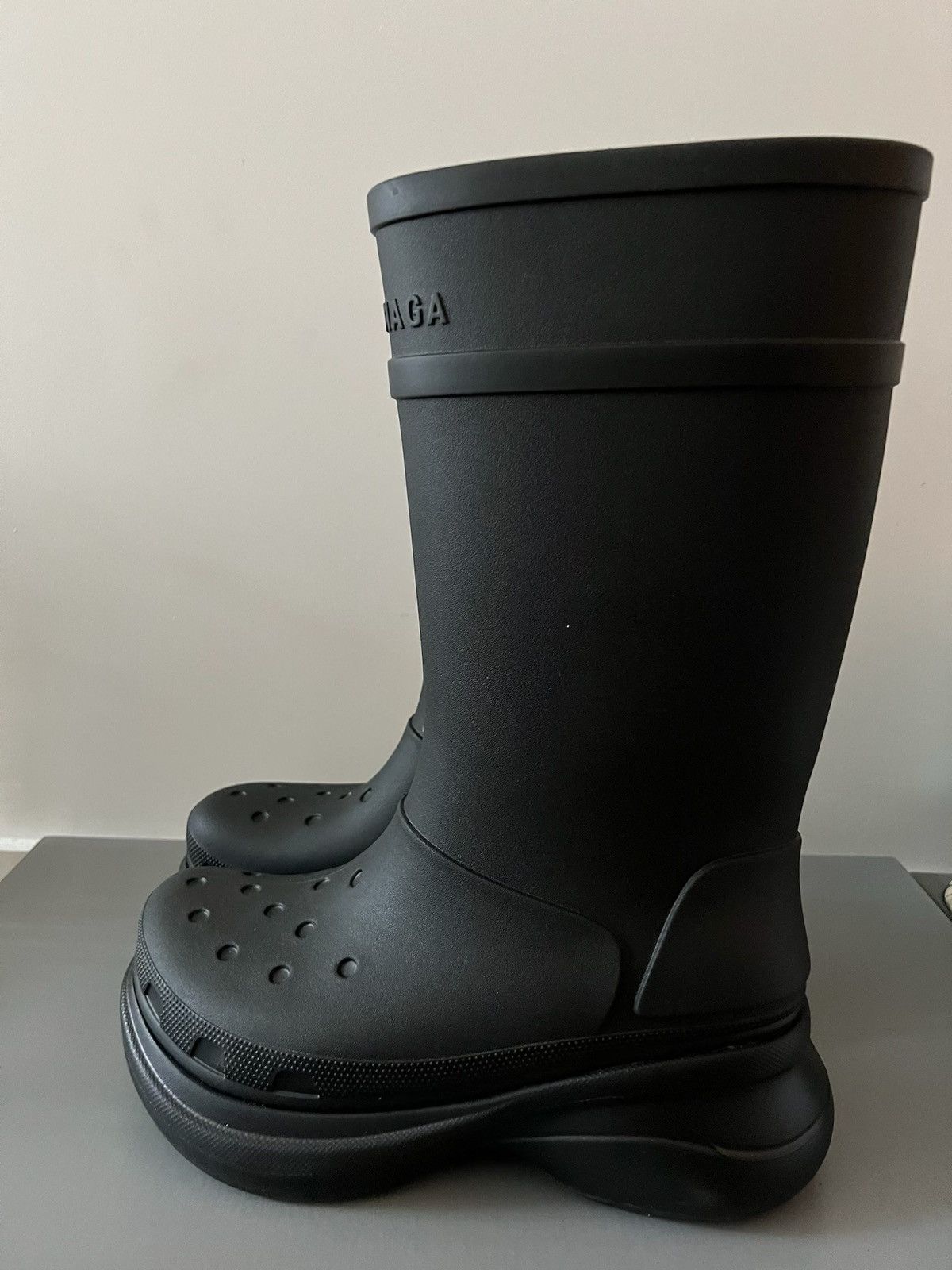Balenciaga Balenciaga Croc Boot | Grailed