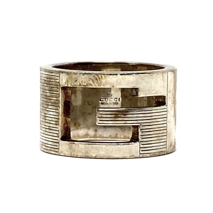 Gucci Gucci 925 Silver G Logo Ring | Grailed