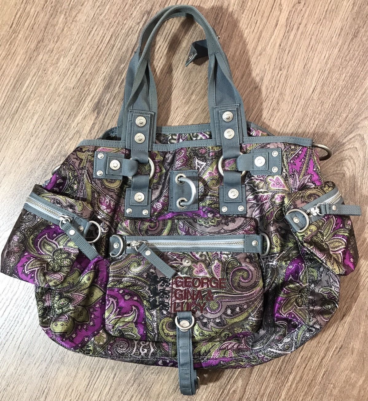 Vintage George Gina Lucy GG&L Big Bag multi-colored bag | Grailed