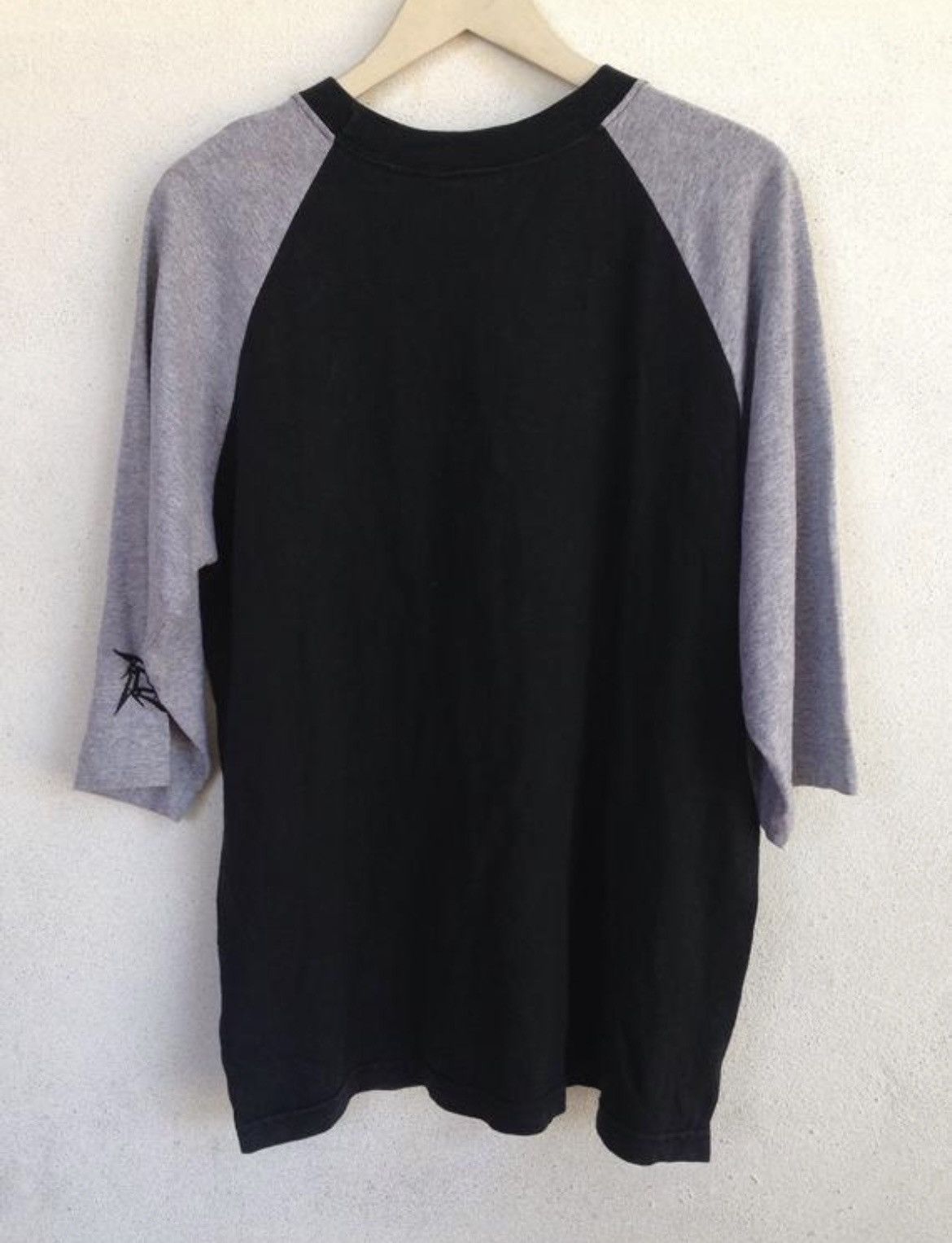 Vintage Vintage 90s Metallica heavy metal band raglan tshirt | Grailed