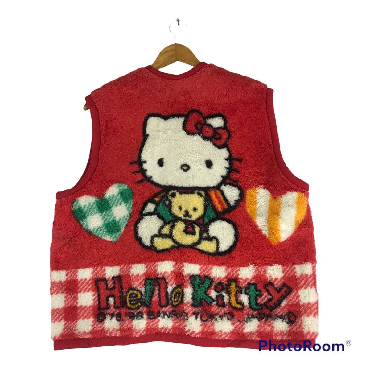Cartoon Network × Japanese Brand × Vintage 🔥Hello kitty Deep Pile ...