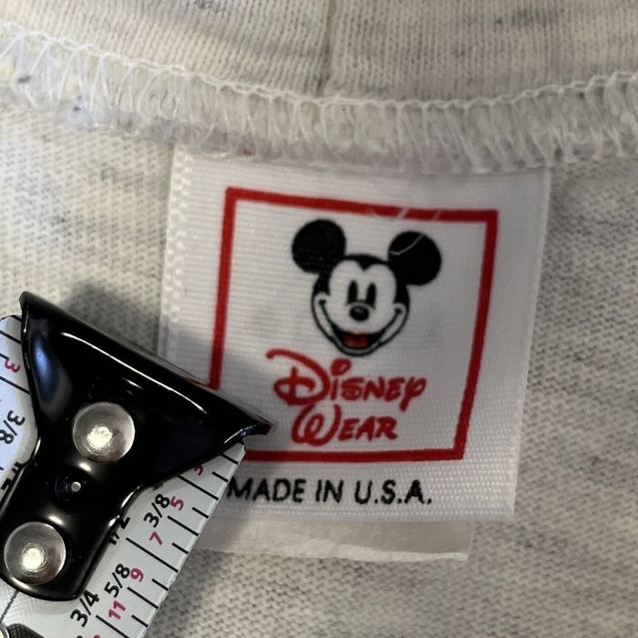 Vintage Vintage Disney Wear Mickey Mouse Long Sleeve Hooded Shirt | Grailed