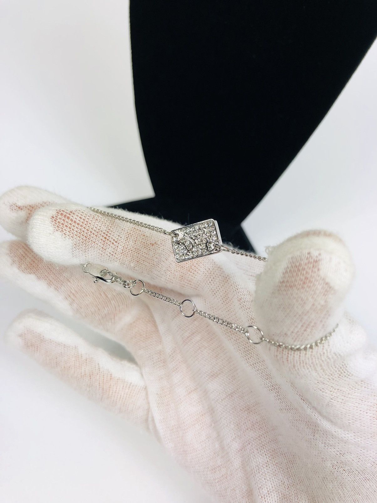 Dior Dior encrusted logo bracelet | Grailed