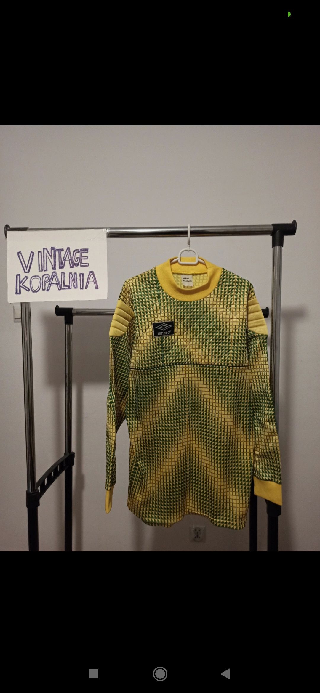 Umbro Vintage Umbro Football Jersey goalkeeper pattern | Grailed