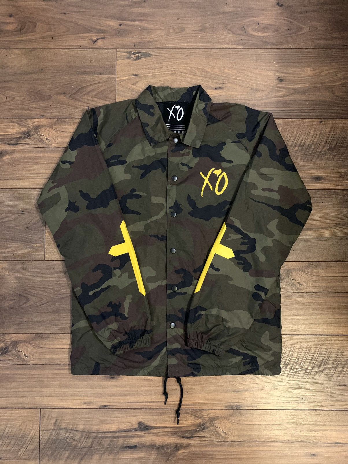 The Weeknd FINAL PRICE DROP:*RARE* The Weeknd Starboy Cross Camo Jacket ...
