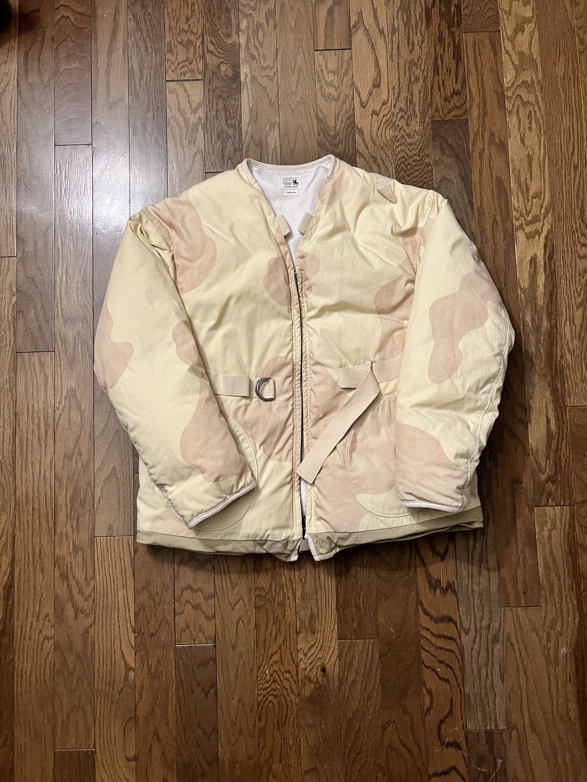 Visvim contrary dept harrier down jacket 2021 camo 3 | Grailed
