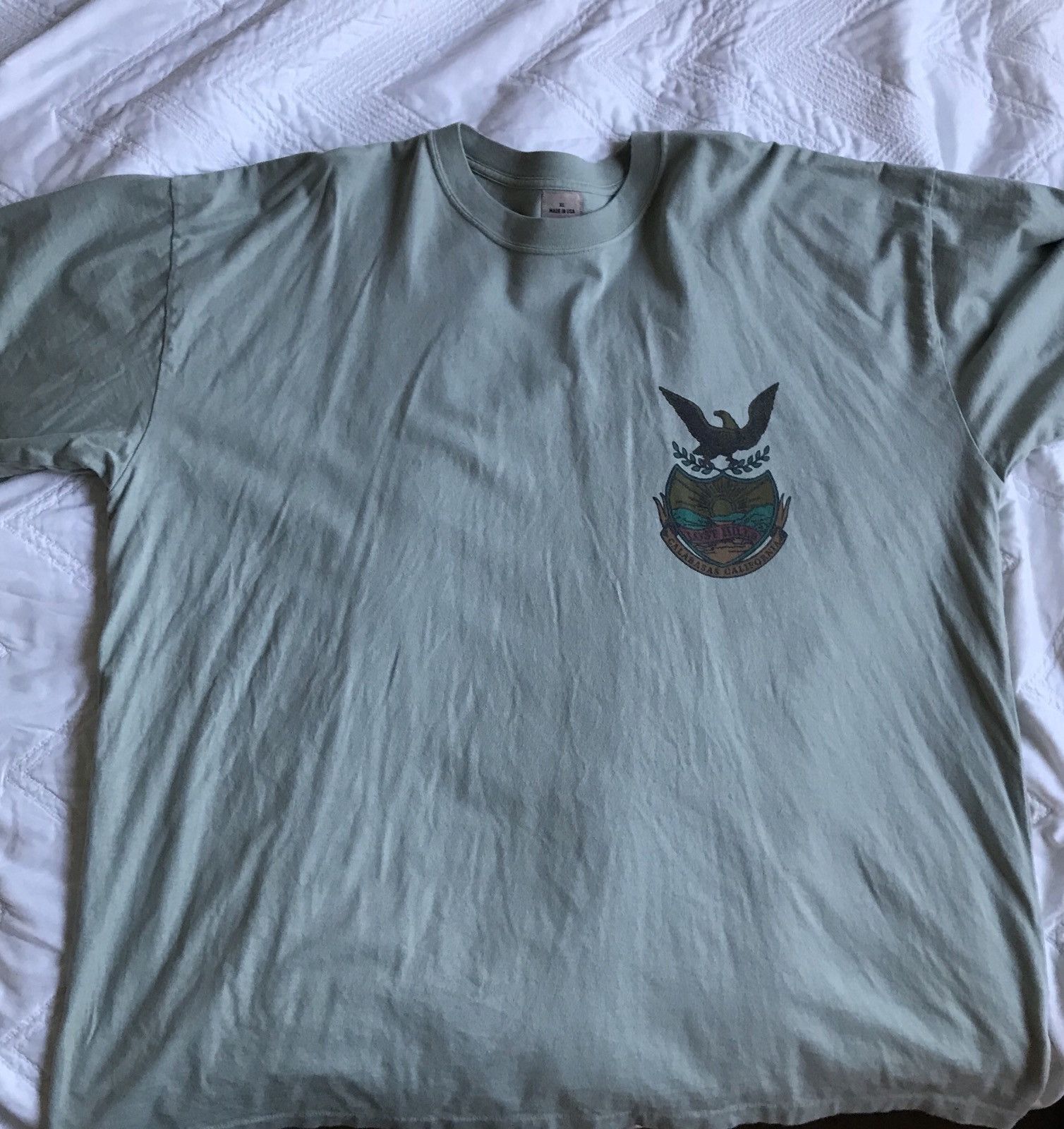 Yeezy Season Calabasas Hospital Blue T-Shirt | Grailed