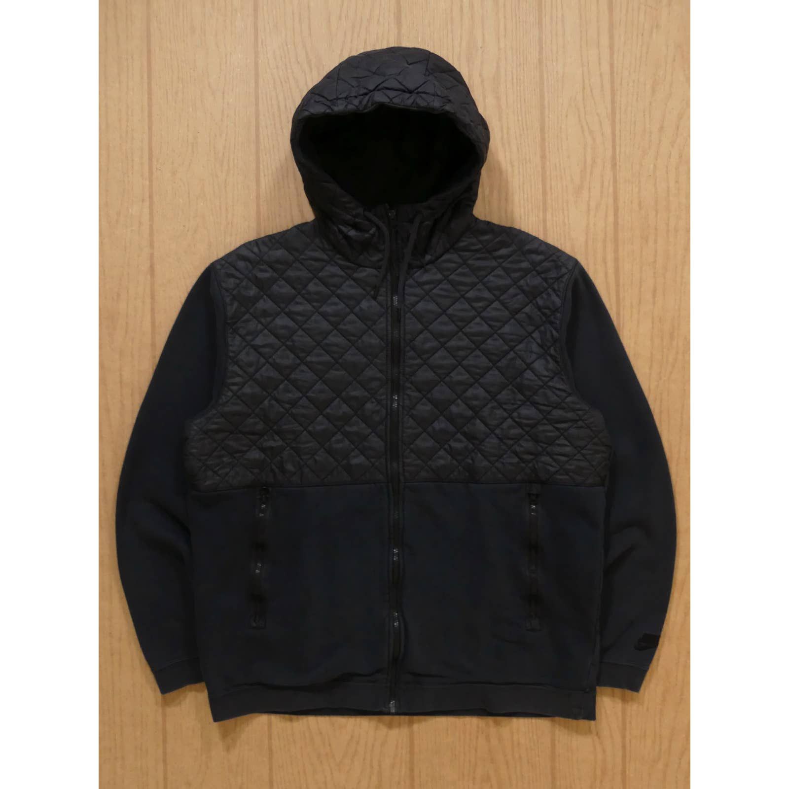 Nike Nike Tech Fleece Quilted Zip Hoodie | Grailed
