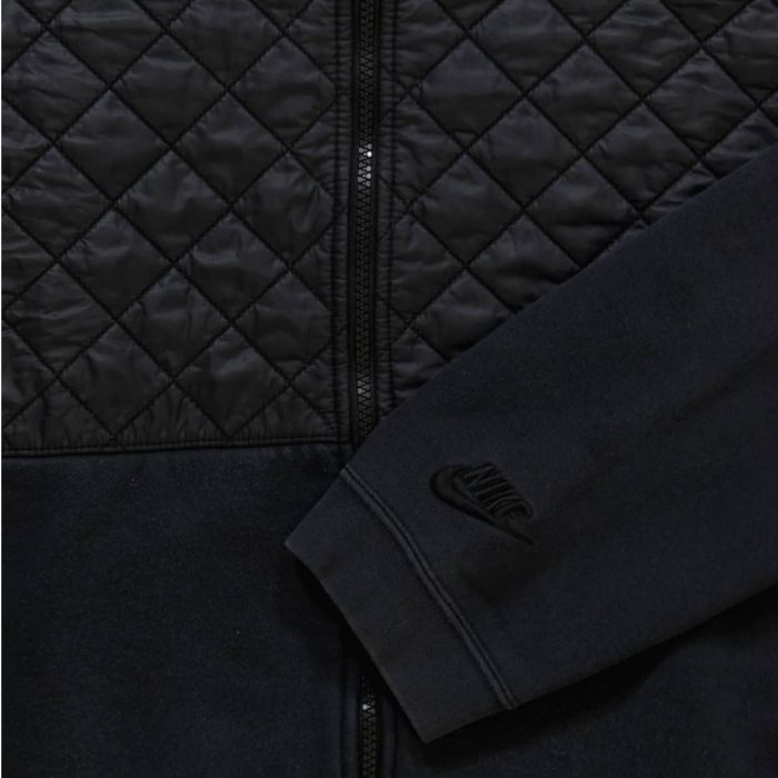 Nike Nike Tech Fleece Quilted Zip Hoodie | Grailed