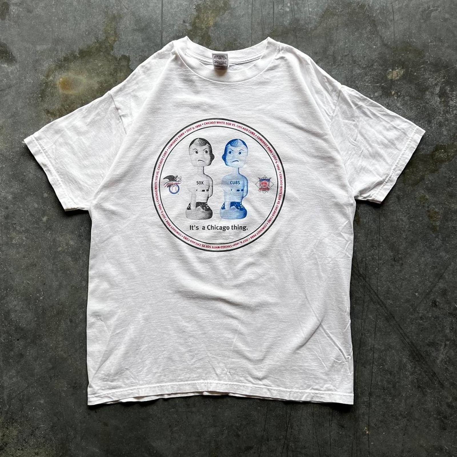 Vintage Vintage Chicago Cubs and White Sox Miller Lite Shirt | Grailed