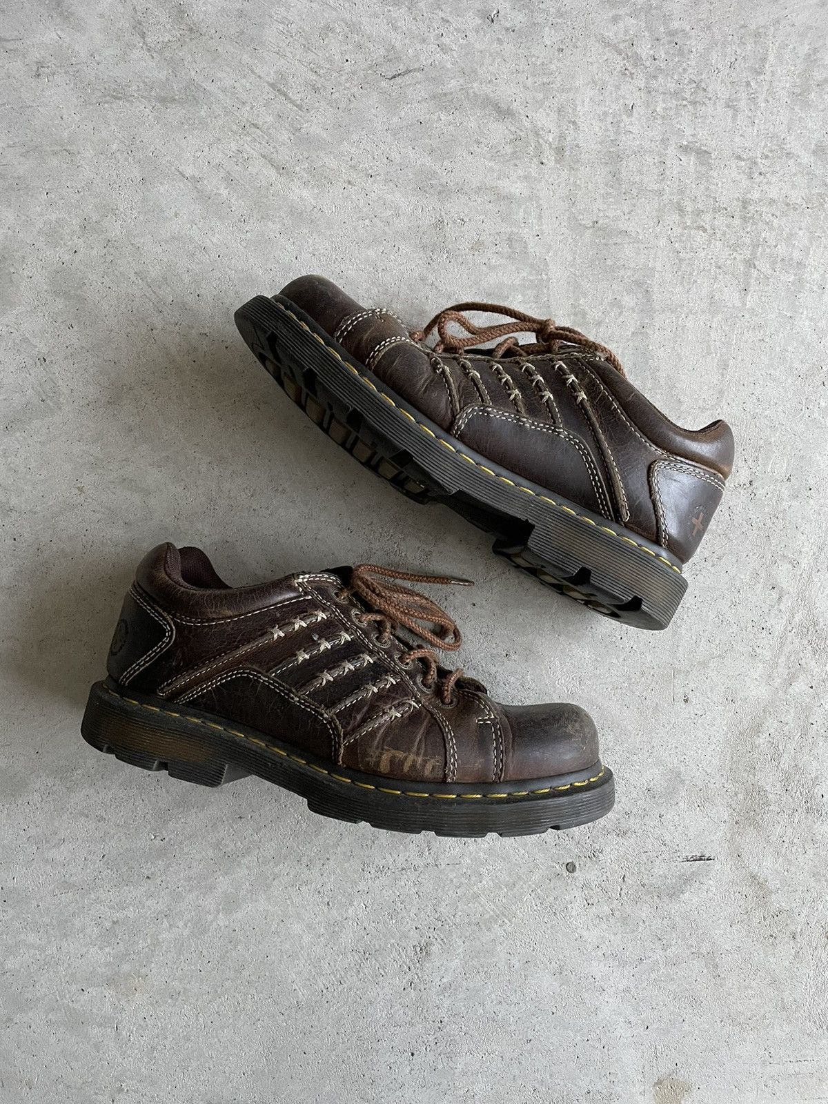Vintage vintage 90s / early 2000s dr martens kye derbies docs | Grailed