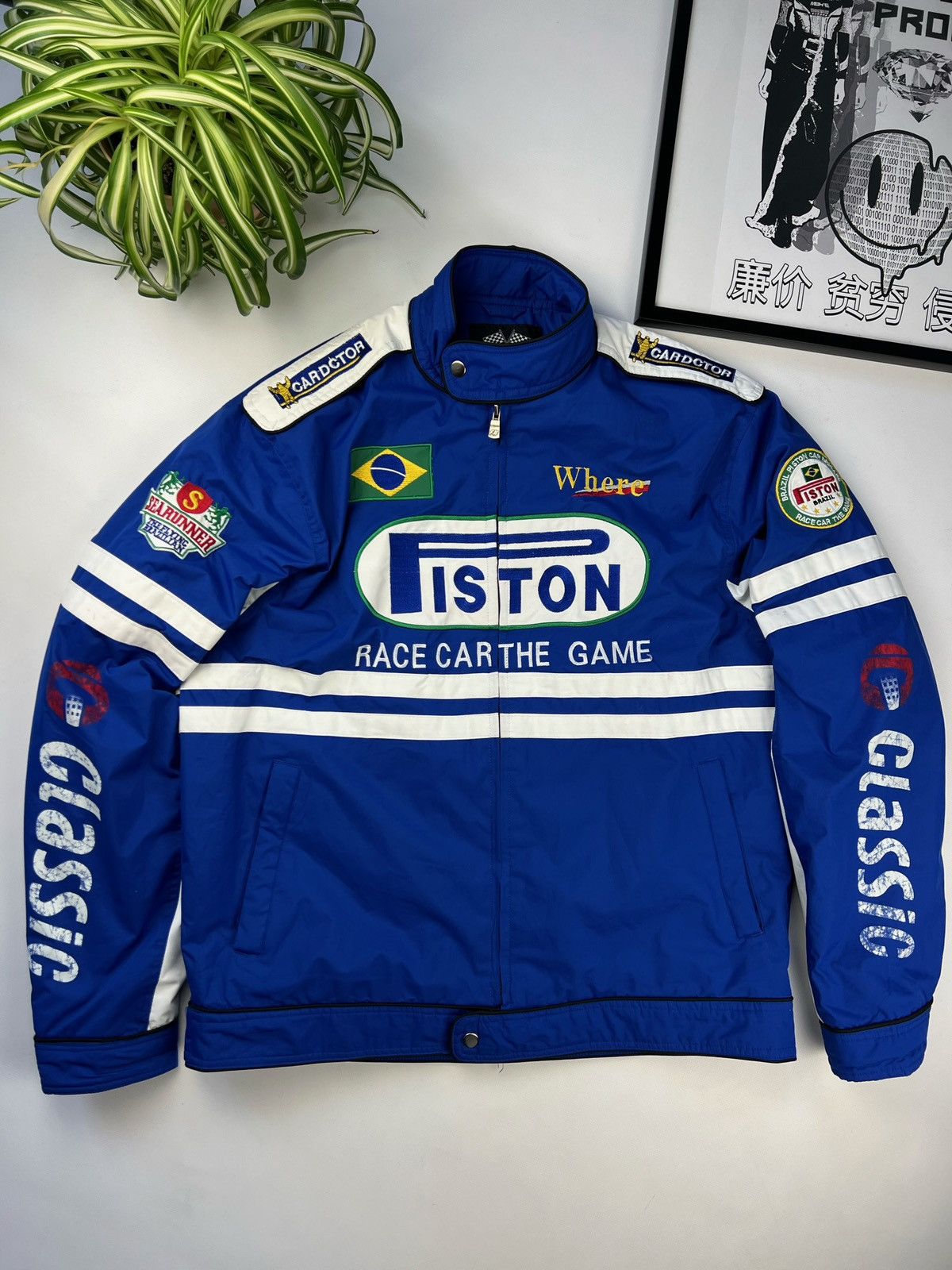 Racing × Streetwear × Vintage Vintage Fiston Classic Racing Jacket ...