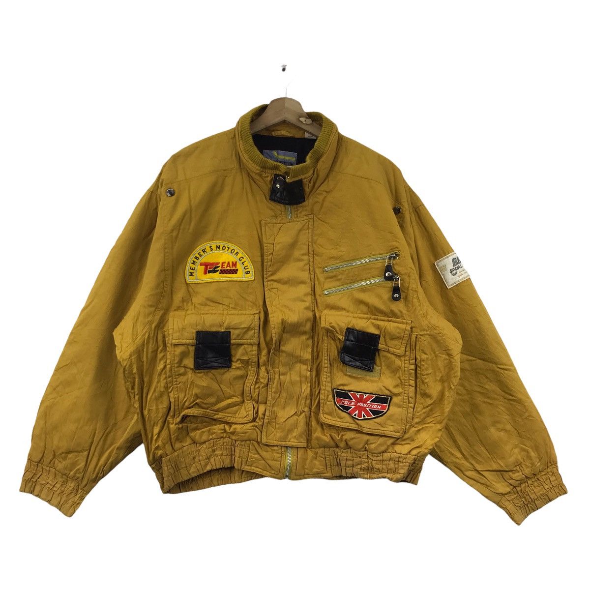 Vintage MEMBER’S MOTORCLUB TEAM Racing Team FormulaOne Bomber Jacket ...