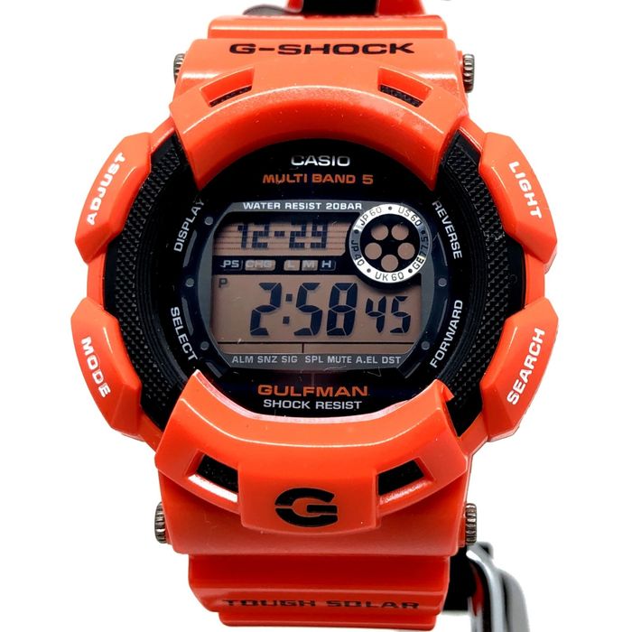 Casio G-SHOCK G-Shock Casio watch GW-9100R-4 GULFMAN Gulfman men in ...