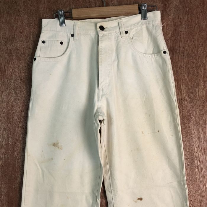 Edwin Edwin White Denim Pants | Grailed