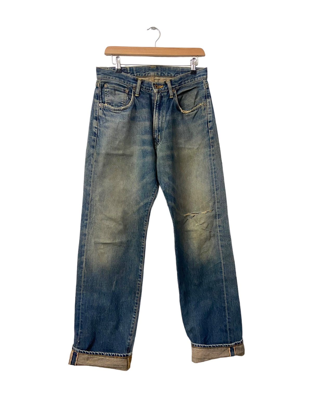 Edwin × Selfedge × Vintage Edwin 505 True Vintage Selvedge Jeans | Grailed