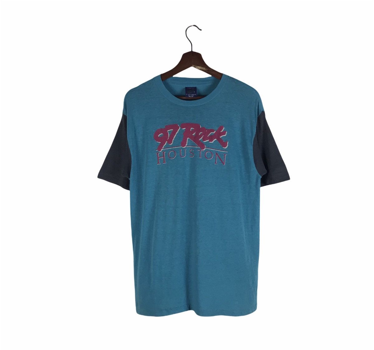 Band Tees × Vintage Vtg. 80’s 97 Rock Houston Shirt | Grailed