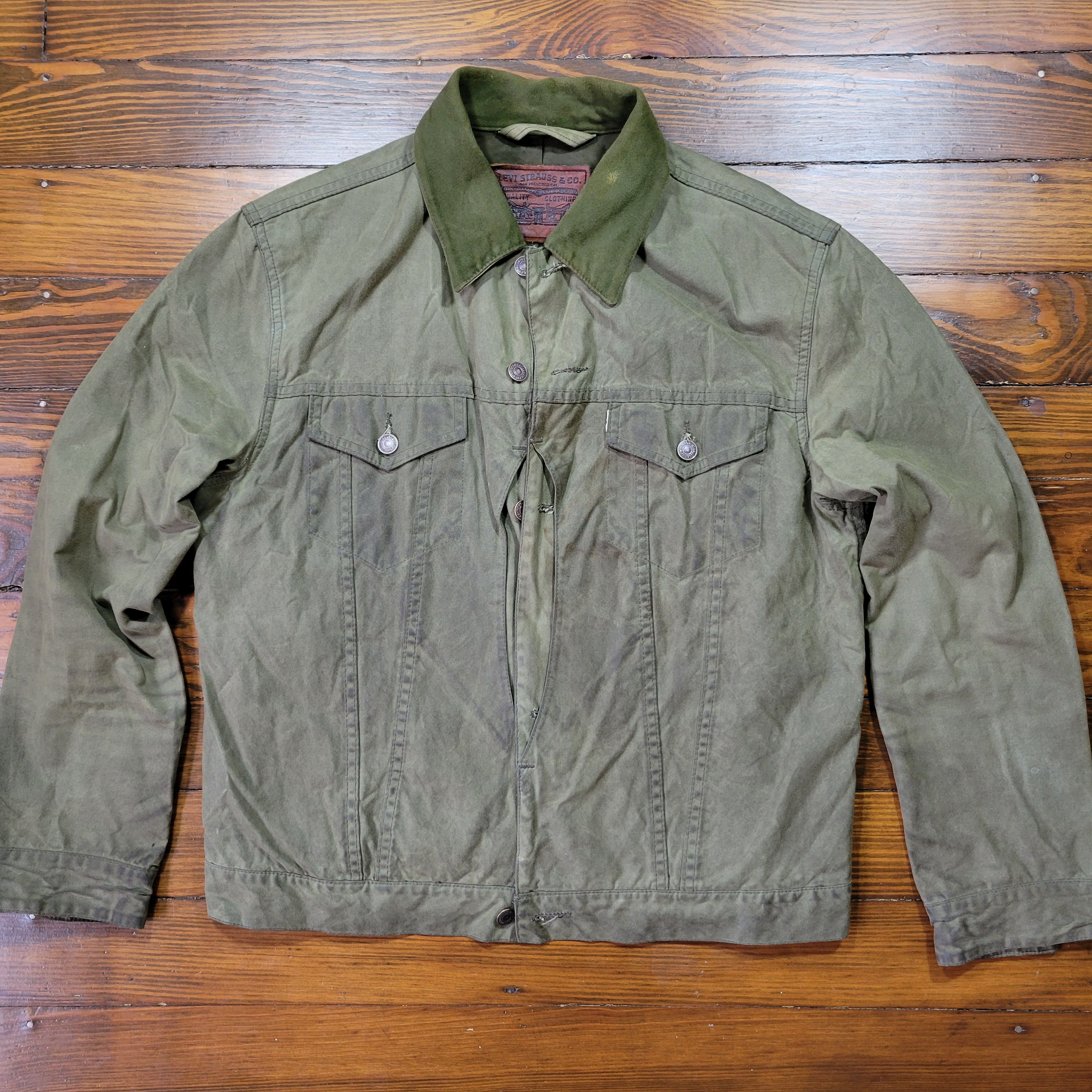 Levi's Filson x Levi's Trucker Hunting Jacket | Grailed