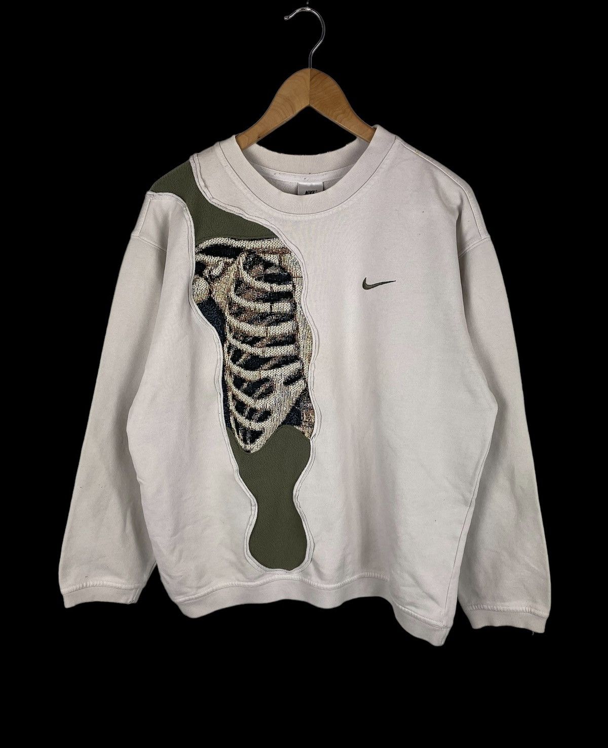 Nike Reworked Nike (Skeleton) Vintage sweatshirt | Grailed