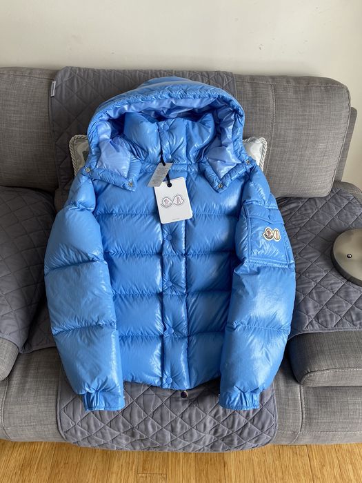Moncler Moncler Maya 70th Anniversary Baby Blue Jacket | Grailed