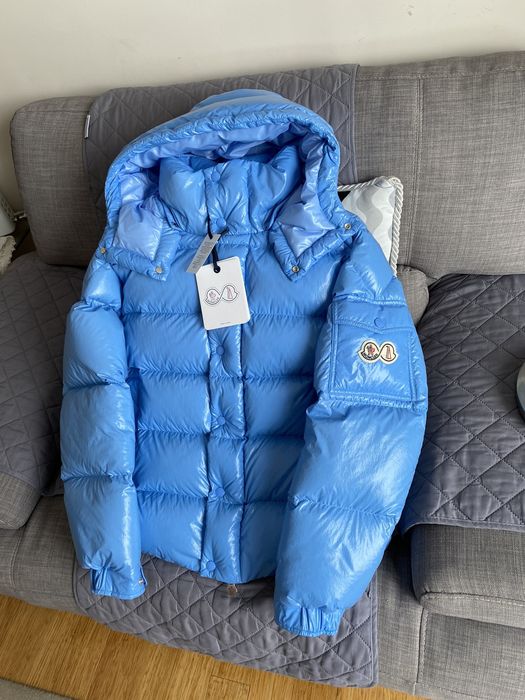 Moncler Moncler Maya 70th Anniversary Baby Blue Jacket | Grailed
